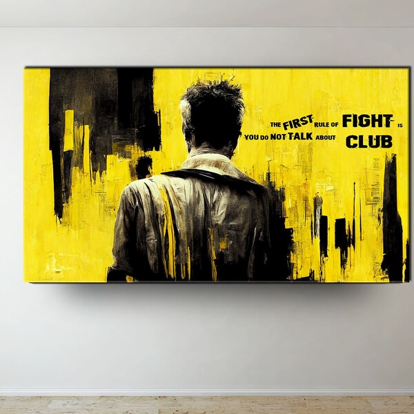 Fight Club Poster - Etsy