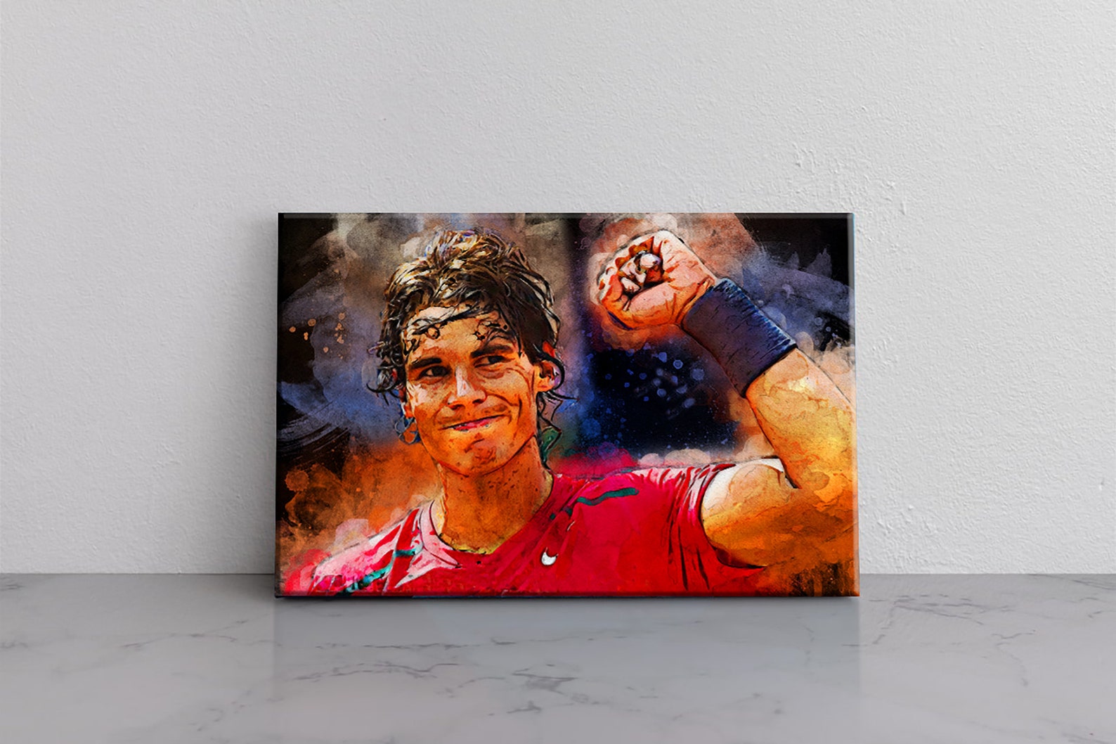 Rafael Nadal Canvas Painting Poster Wall Art Gift for Fans Ready for ...