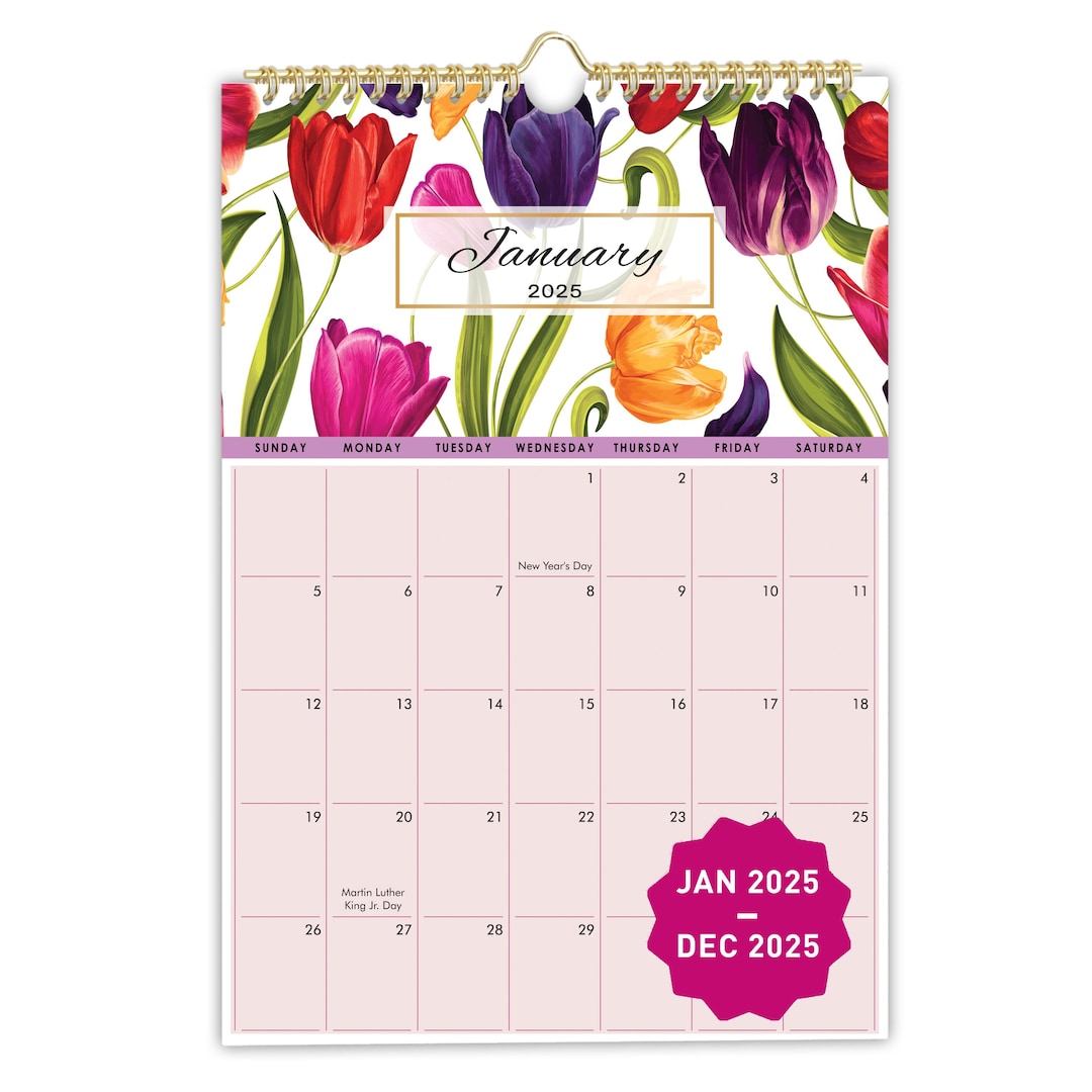 2025 Wall Calendar, 12"x 17" Large Size, 12 Months Calendar Jan 2025 ...