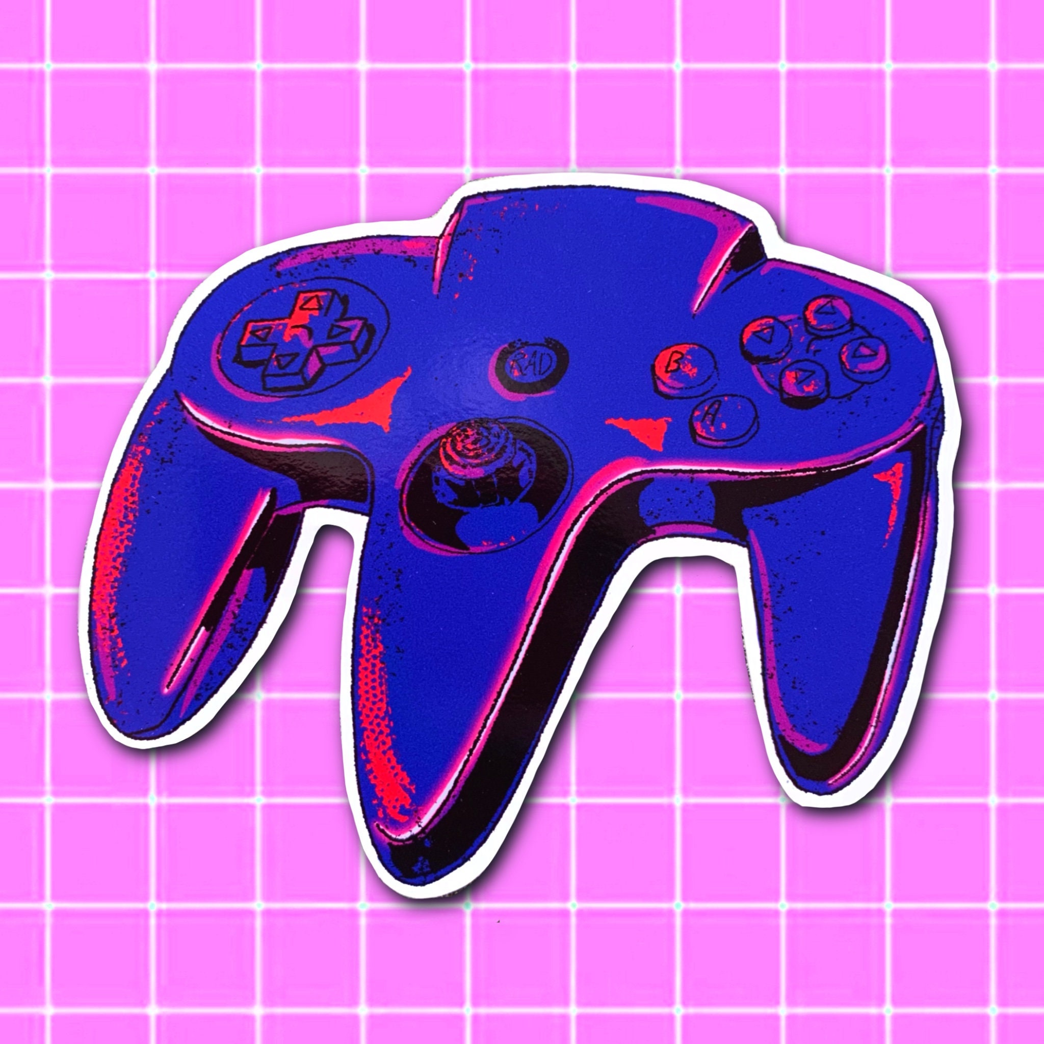 RETRO STICKER BUNDLE 90s Gaming Theme Vinyl Sticker Pack Laptop Decal ...