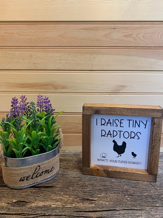 Chicken Wood Sign | Etsy