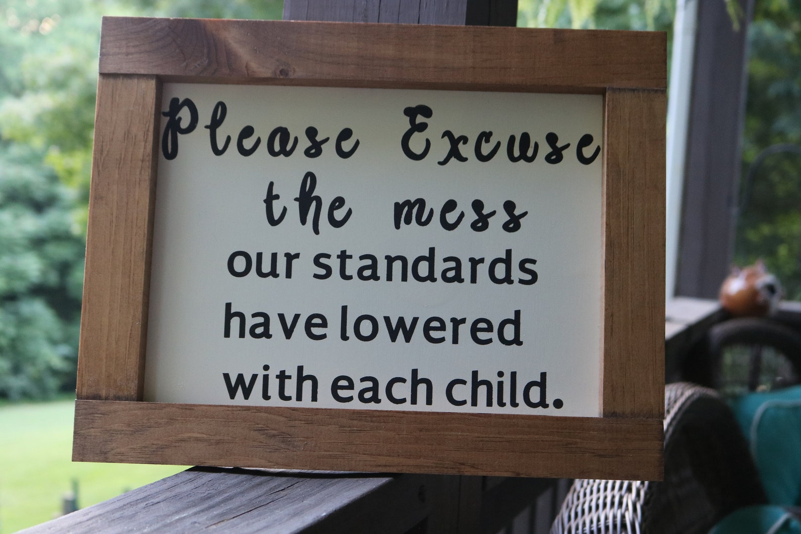 Please Excuse the Mess Sign - Etsy