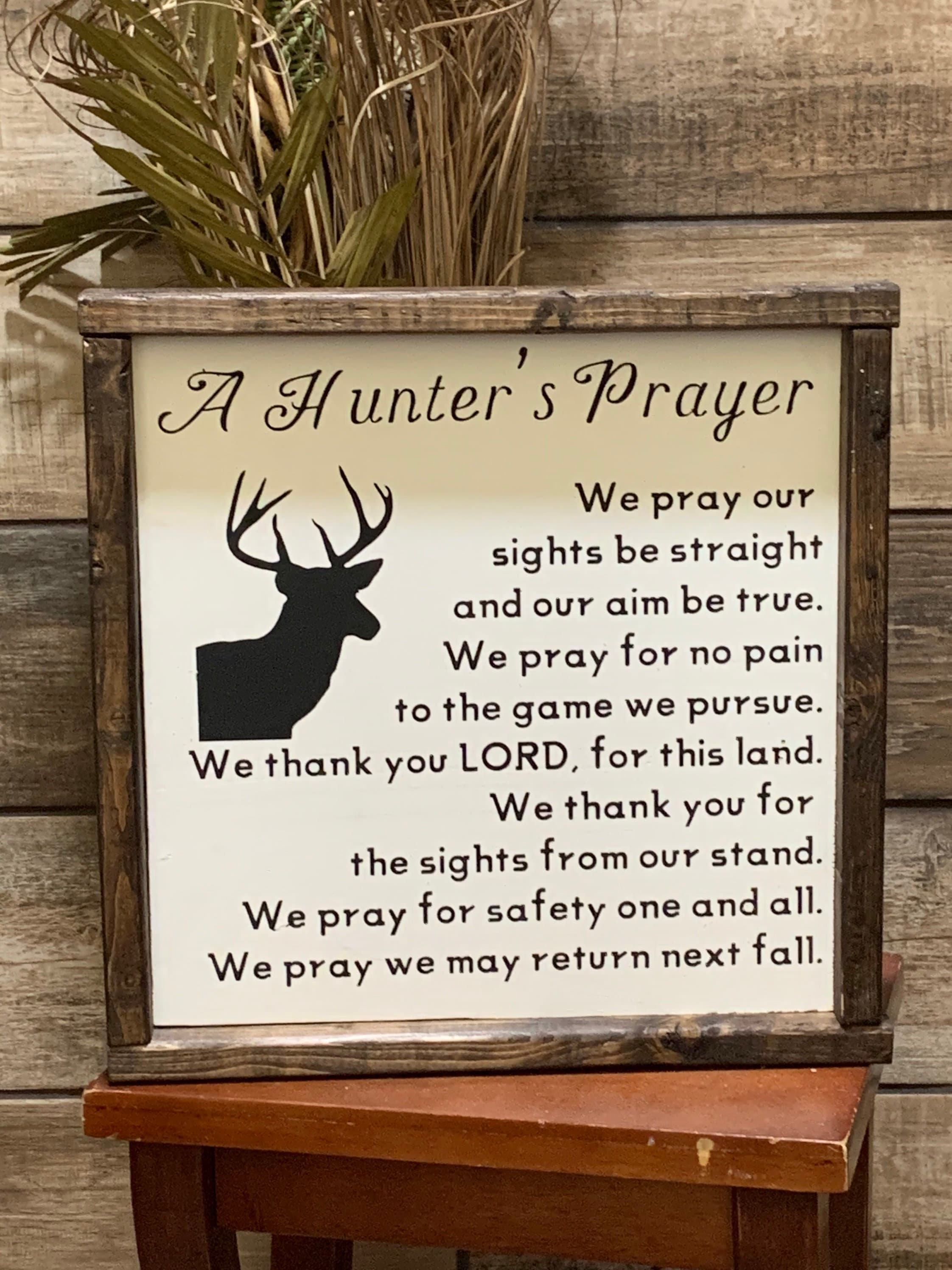 Deer Hunters Prayer