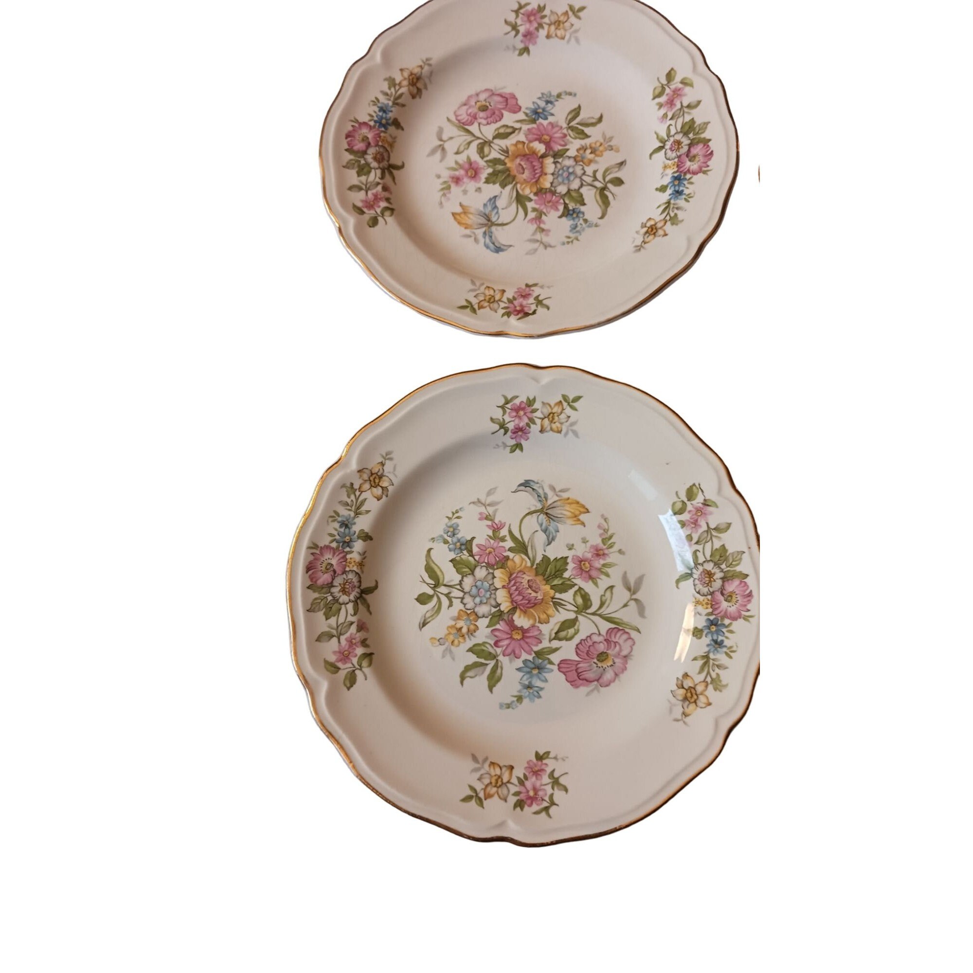 Four Edwin Knowles Plates - Etsy