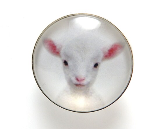 Little Lamb Pin Brooch Cute Animal Jewellery Accessories | Etsy