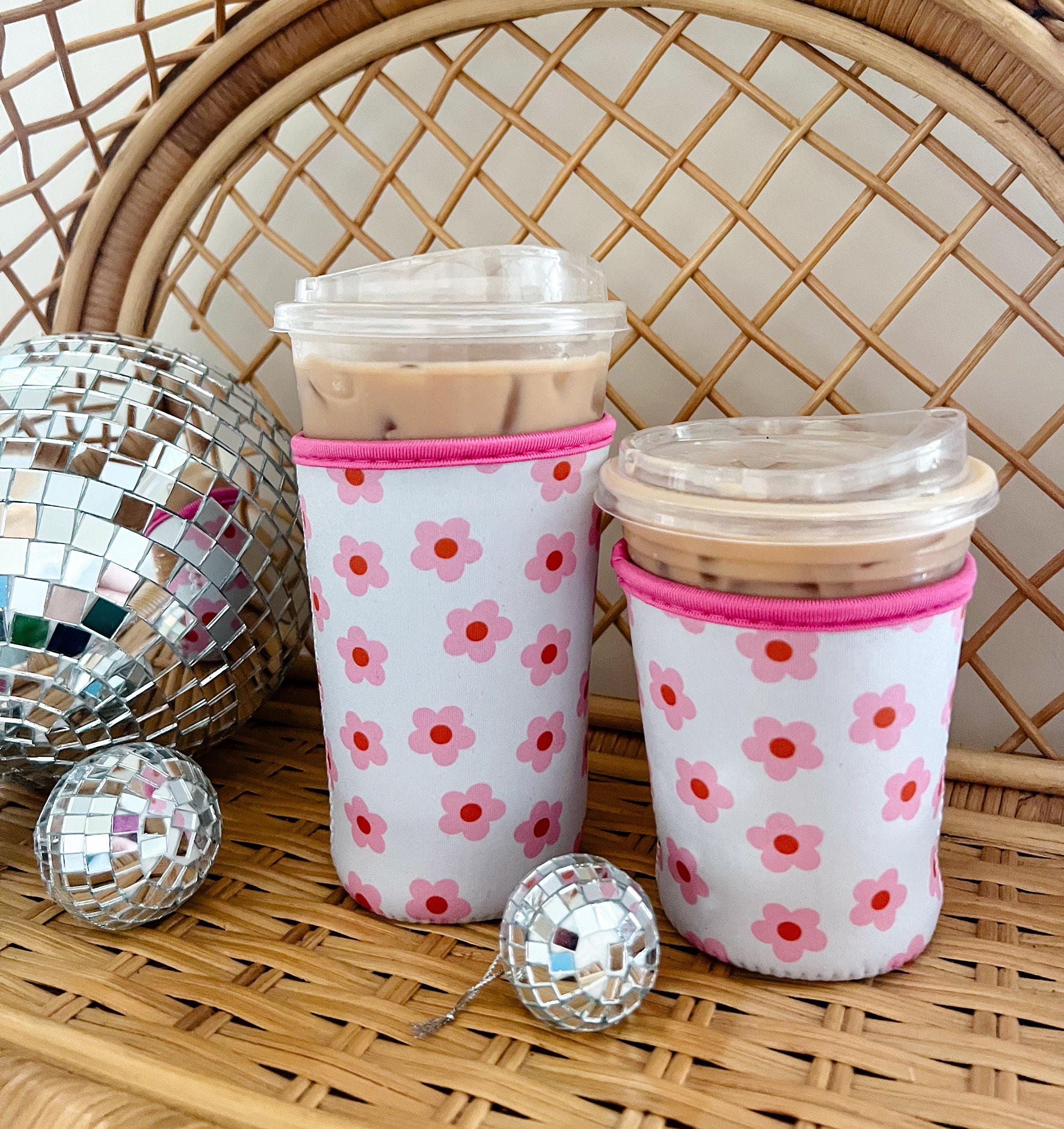 Daisy Coffee Sleeve Iced Coffee Sleeve Coffee Lover Trendy Coffee ...