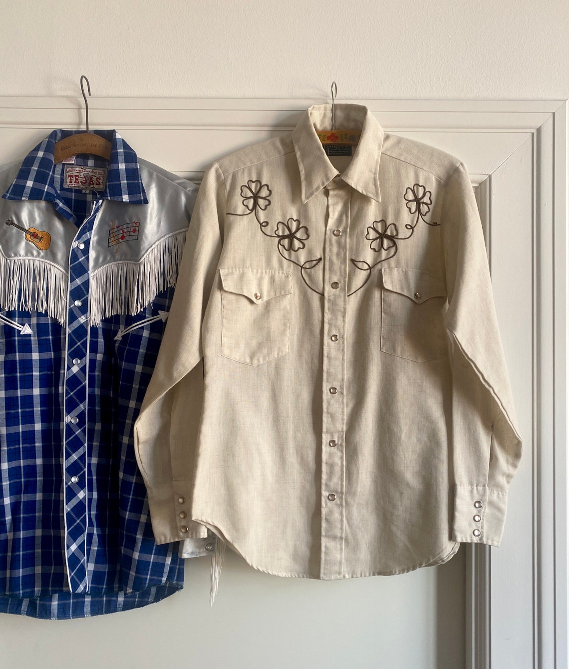 1970s Deecee Rangers Western Shirt // Size S - Etsy