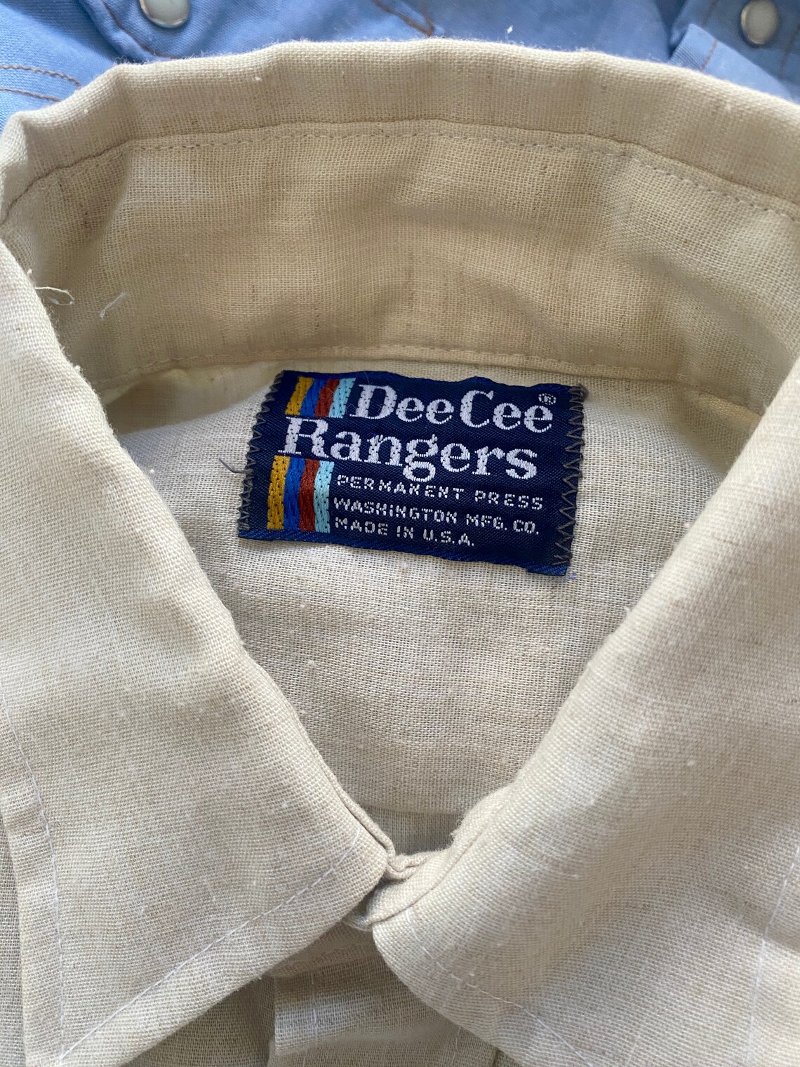 1970s Deecee Rangers Western Shirt // Size S - Etsy