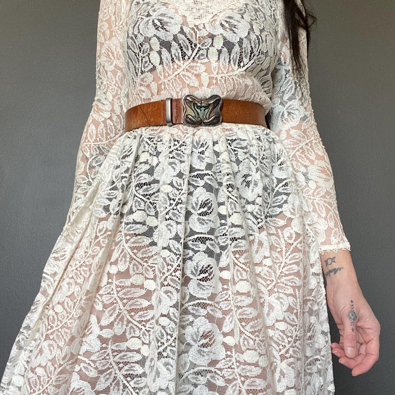 White Americana Dress - Etsy UK