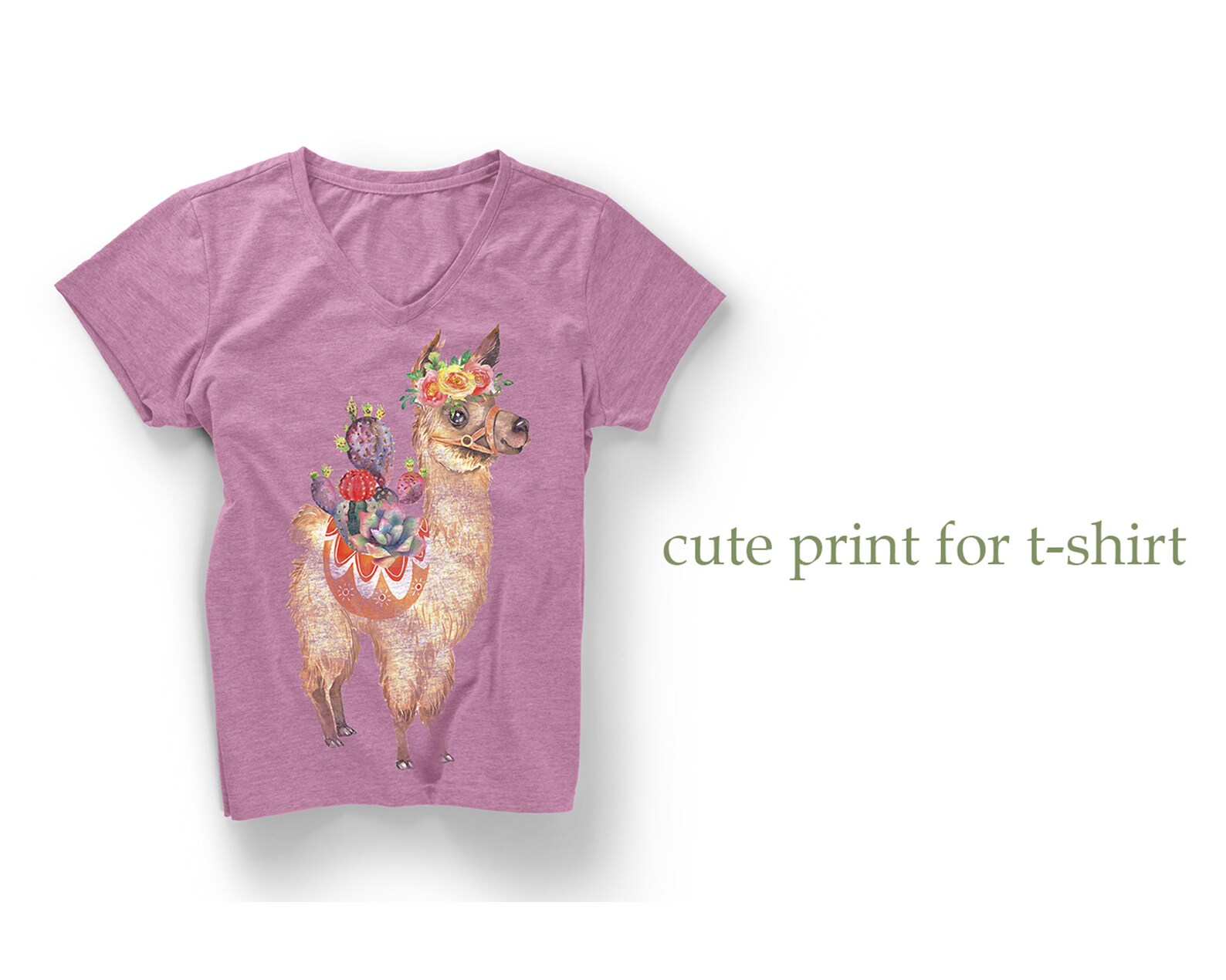 Llama Clipart Alpaca Clipart Cactus Clipart Animal Clipart - Etsy