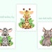 Safari Animals Watercolor Posters, Baby Room Wall Decor - Etsy