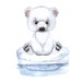 Arctic Animals Clipart, Penguin, Seal, Polar Bear, Baby Animals Clipart ...