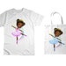 African American Ballerina Clipart. Ballet Clipart. Ballerina ...