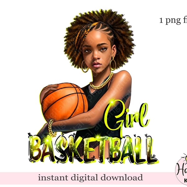 Black Girl Basketball Player Svg - Etsy