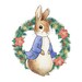 Peter Rabbit Christmas PNG, Peter Rabbit Sublimation Design, Peter ...