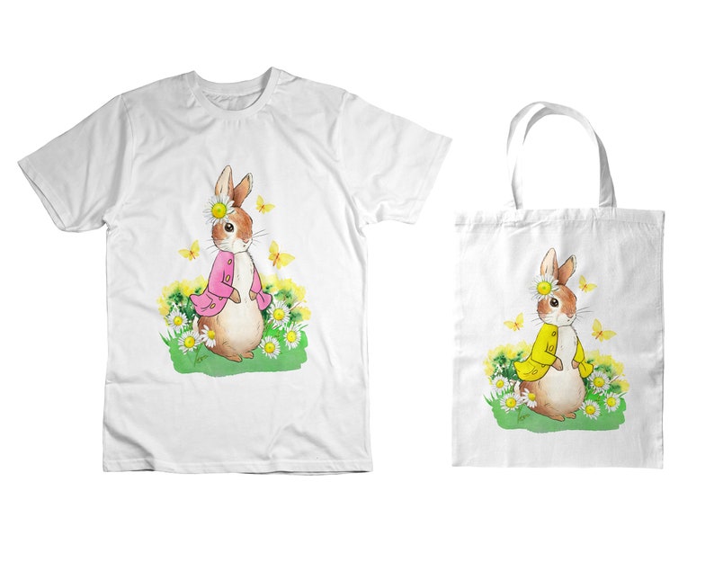 Spring Rabbit PNG Rabbit Sublimation Design Baby Shower - Etsy