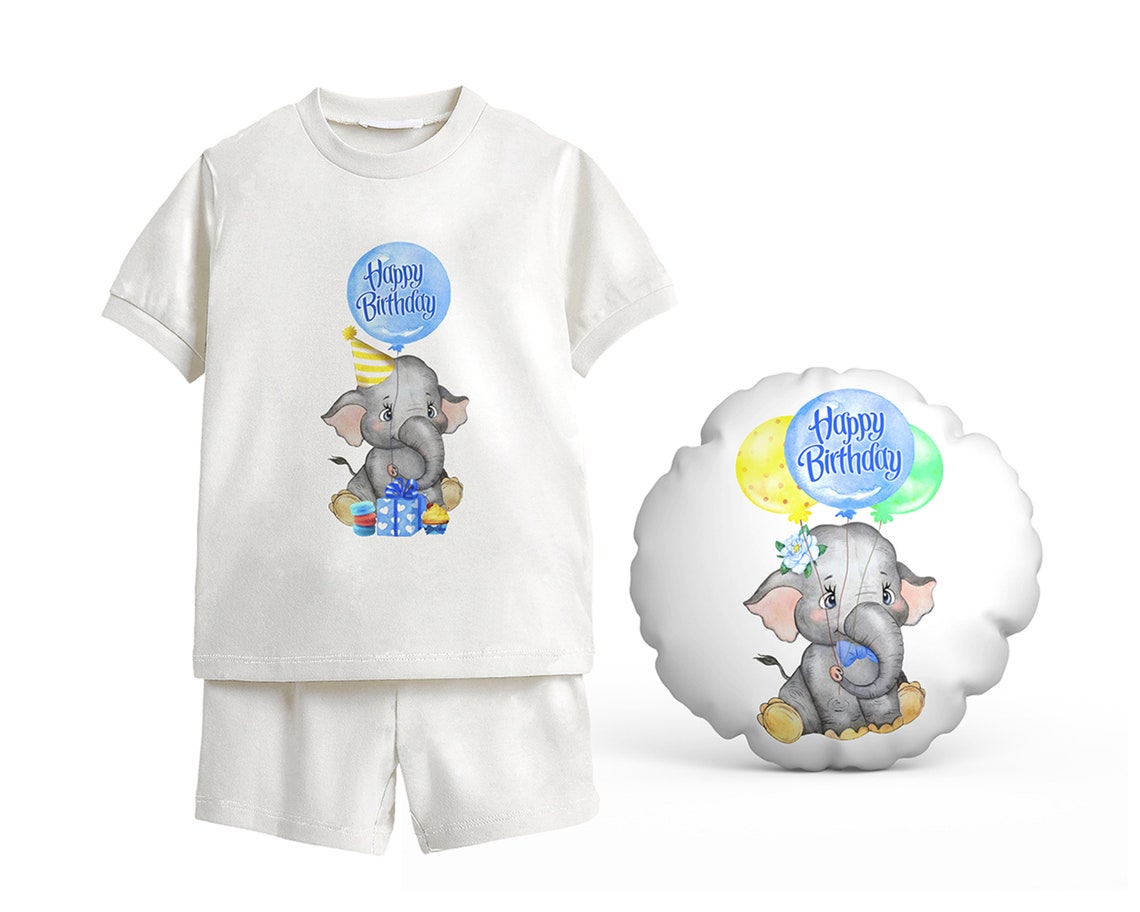 Elephant Boy Png Sublimation Design Boy Birthday Elephant - Etsy