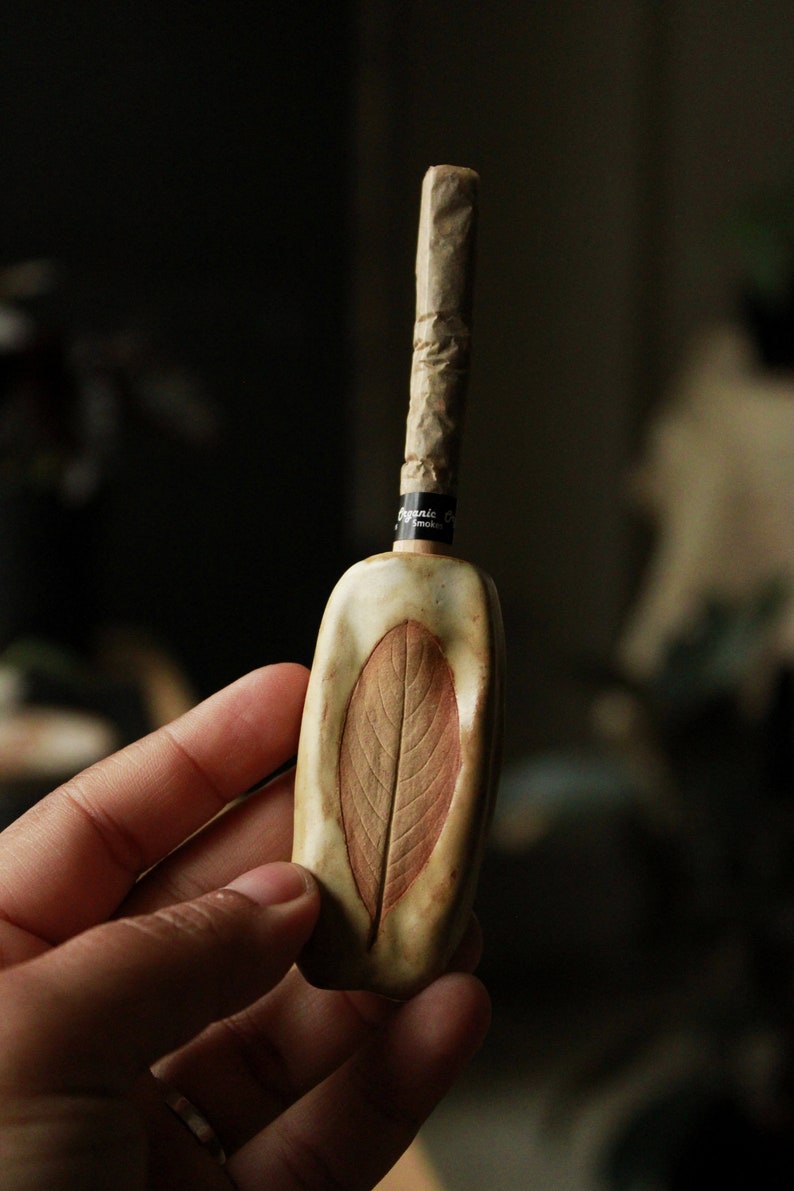 Handmade One Hitter Pipe Cigarette Holder Ceramic Smoking Accessories ...