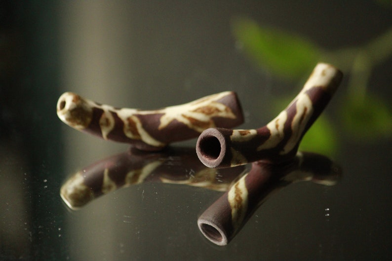 Handmade One Hitter Pipe Cigarette Holder Ceramic Smoking Accessories ...