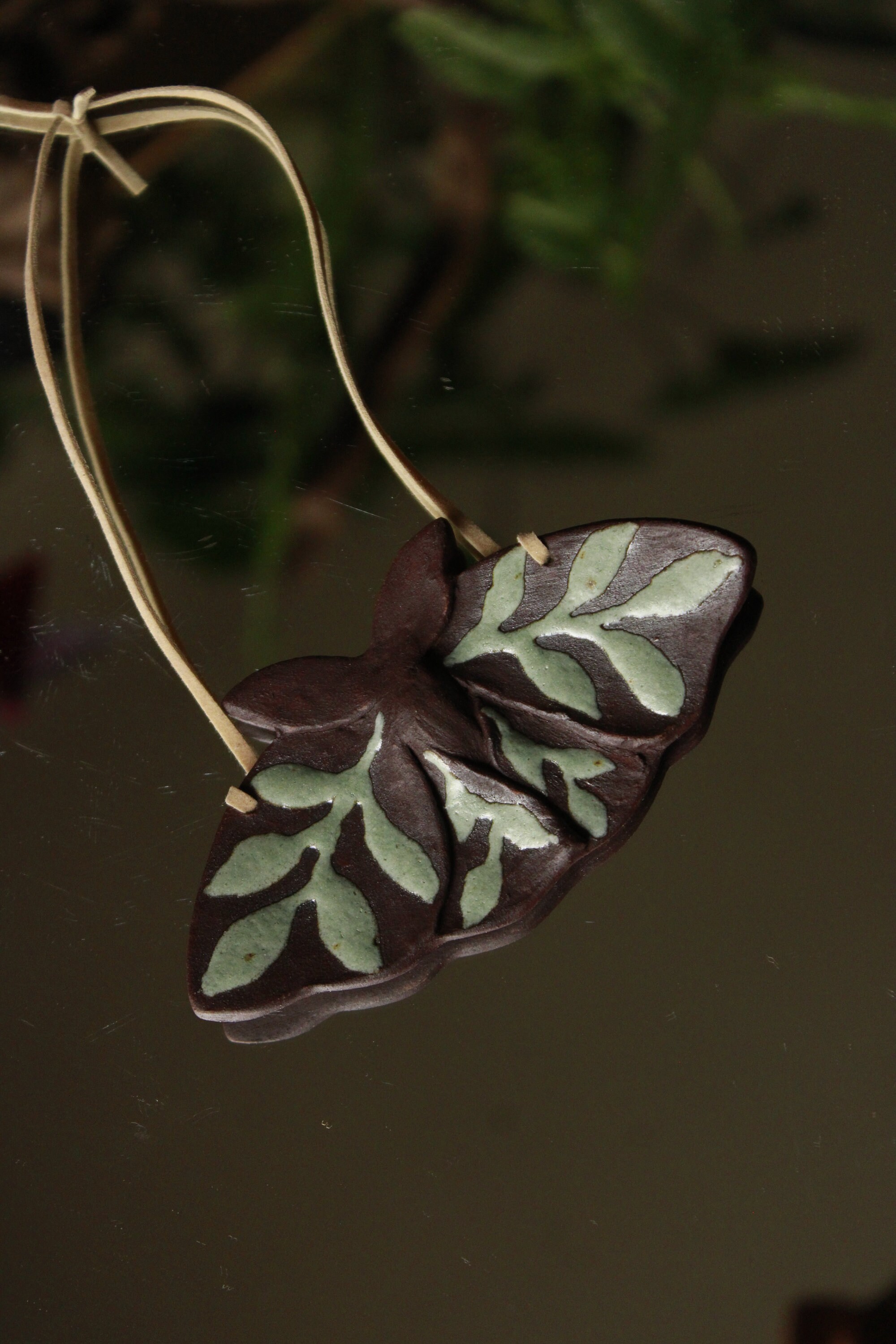 Patanga Ornaments Handmade Ceramic Moths Hanging Decoration Limited ...