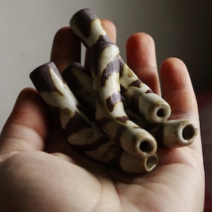 Handmade One Hitter Pipe Cigarette Holder Ceramic Smoking Accessories ...