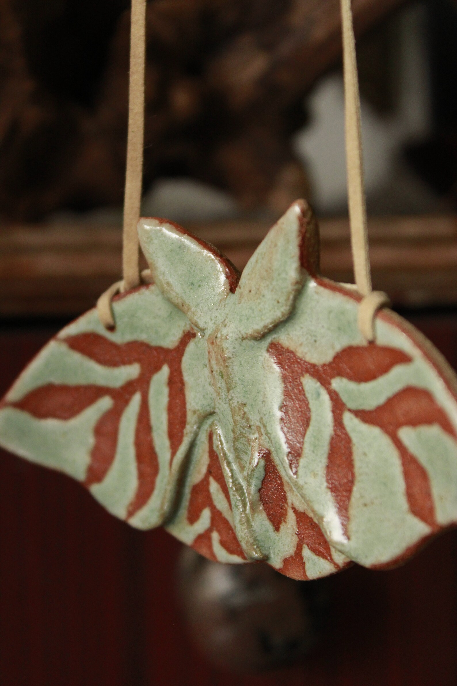 Patanga Ornaments | Handmade Ceramic Moths | Hanging Decoration ...