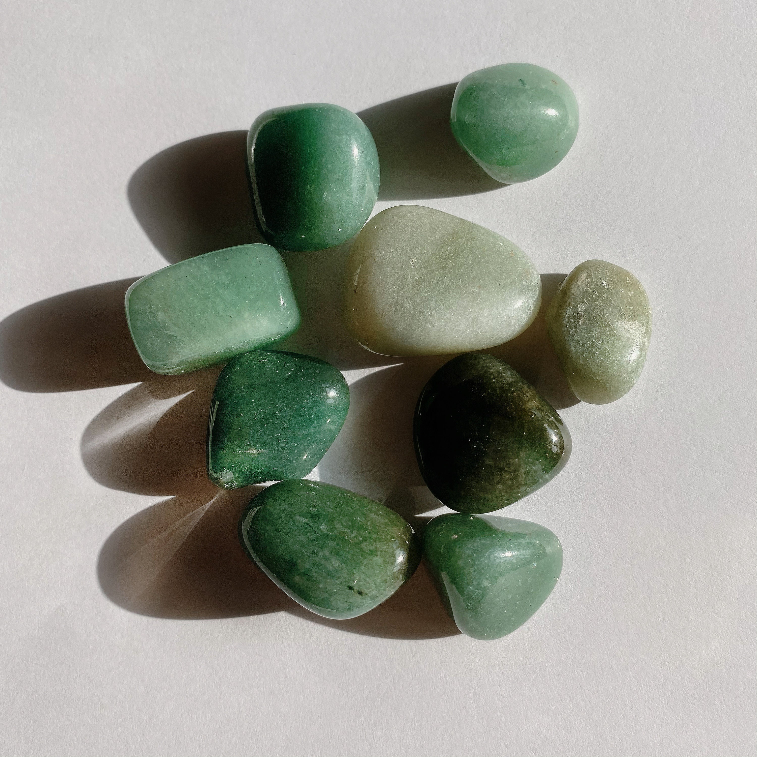 Aventurine Tumbled Stone Mint Green Crystal Mineral Specimen - Etsy