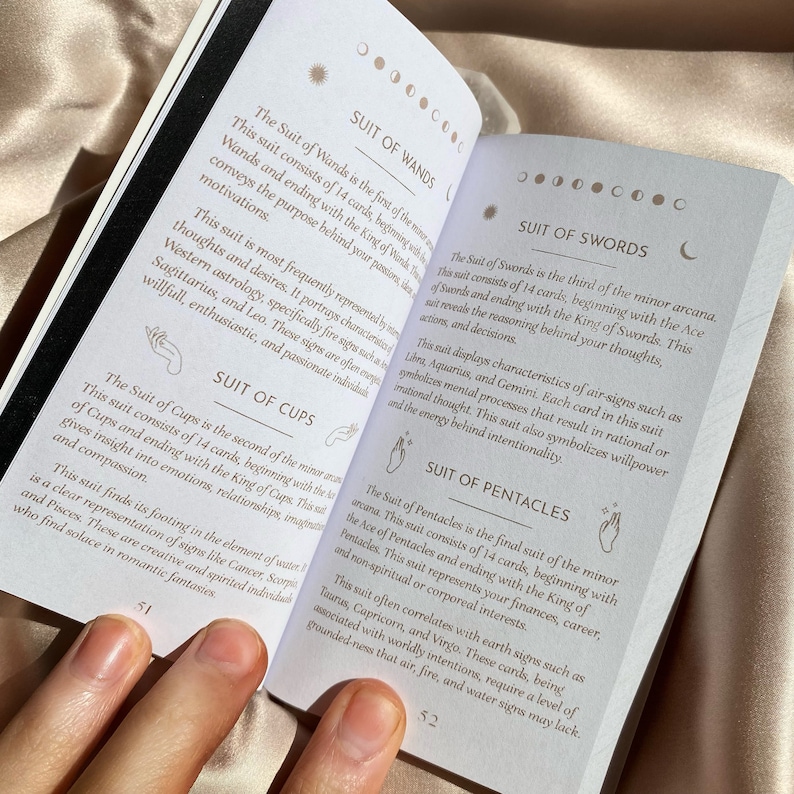 Luna Soleil GUIDEBOOK ONLY in Onyx ® 168 Pages Black Gold - Etsy