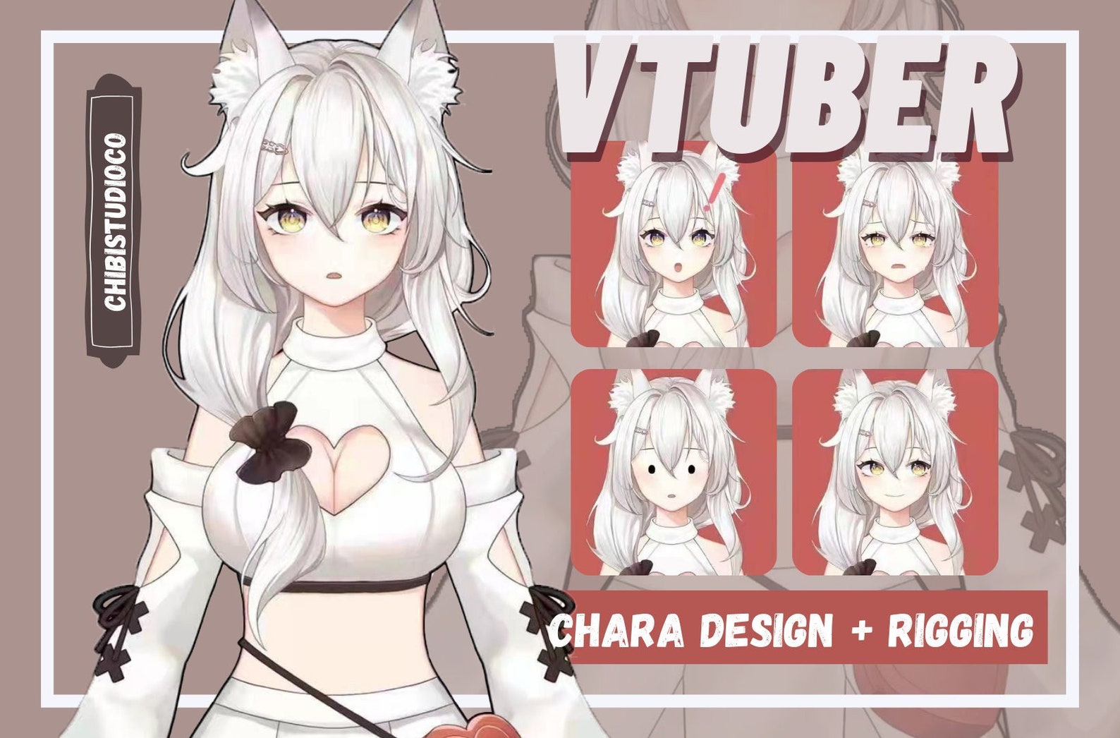 Custom LIVE2D Vtuber Model / Vtuber Commission / Vtuber Design - Etsy Canada