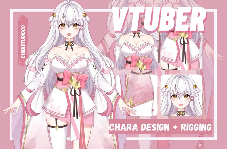 Custom LIVE2D Vtuber Model / Vtuber Commission / Vtuber Design - Etsy Hong Kong