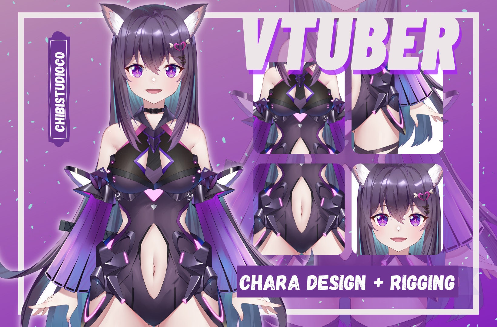 Custom LIVE2D Vtuber Model / Vtuber Commission / Vtuber Design - Etsy Canada
