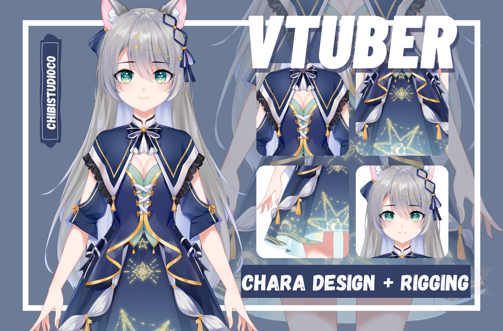 Modelo Vtuber LIVE2D personalizado / Comisión Vtuber / Diseño - Etsy España