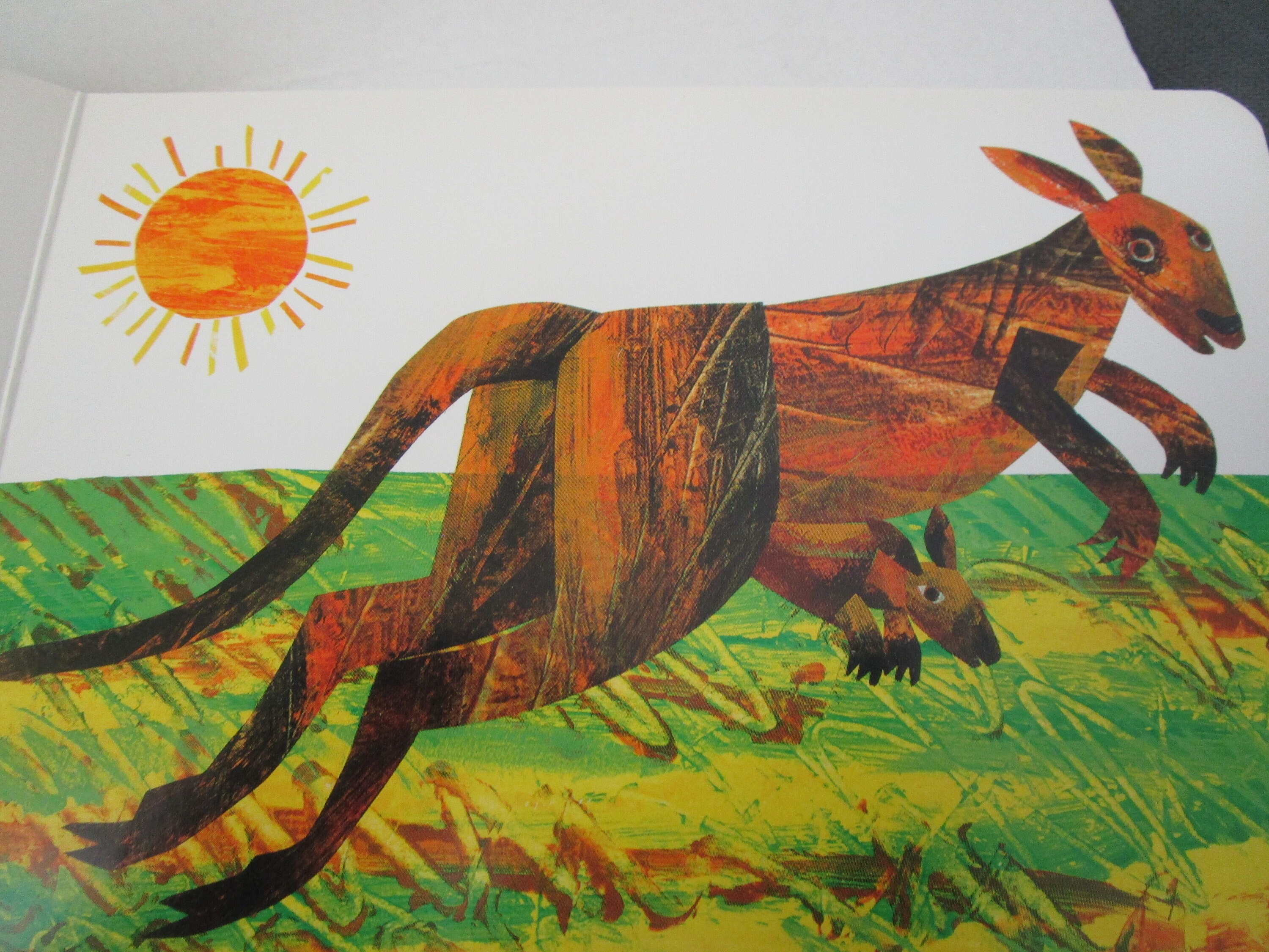 Eric Carle Board Book-does a Kangaroo Have a Mother Too - Etsy