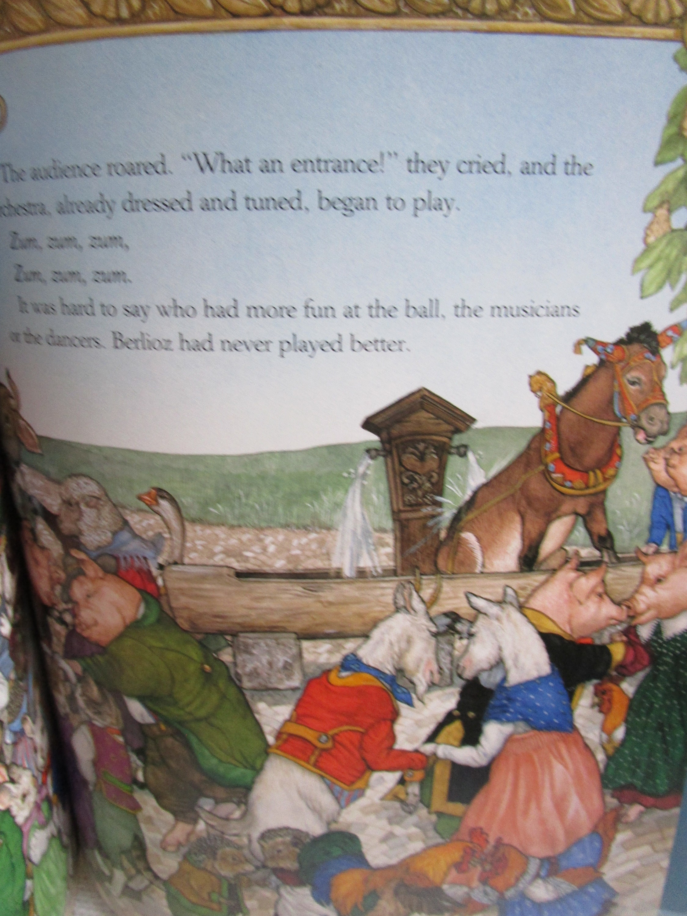 Berlioz the Bear by Jan Brett Hardcover Children's Book - Etsy
