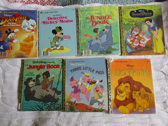 Little Golden Book Disney Collection - Etsy
