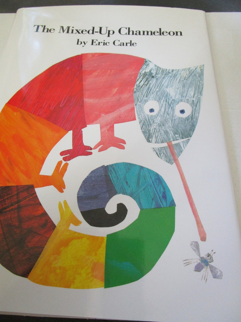 Eric Carle-the Mixed up Chameleon Hardcover Children's - Etsy