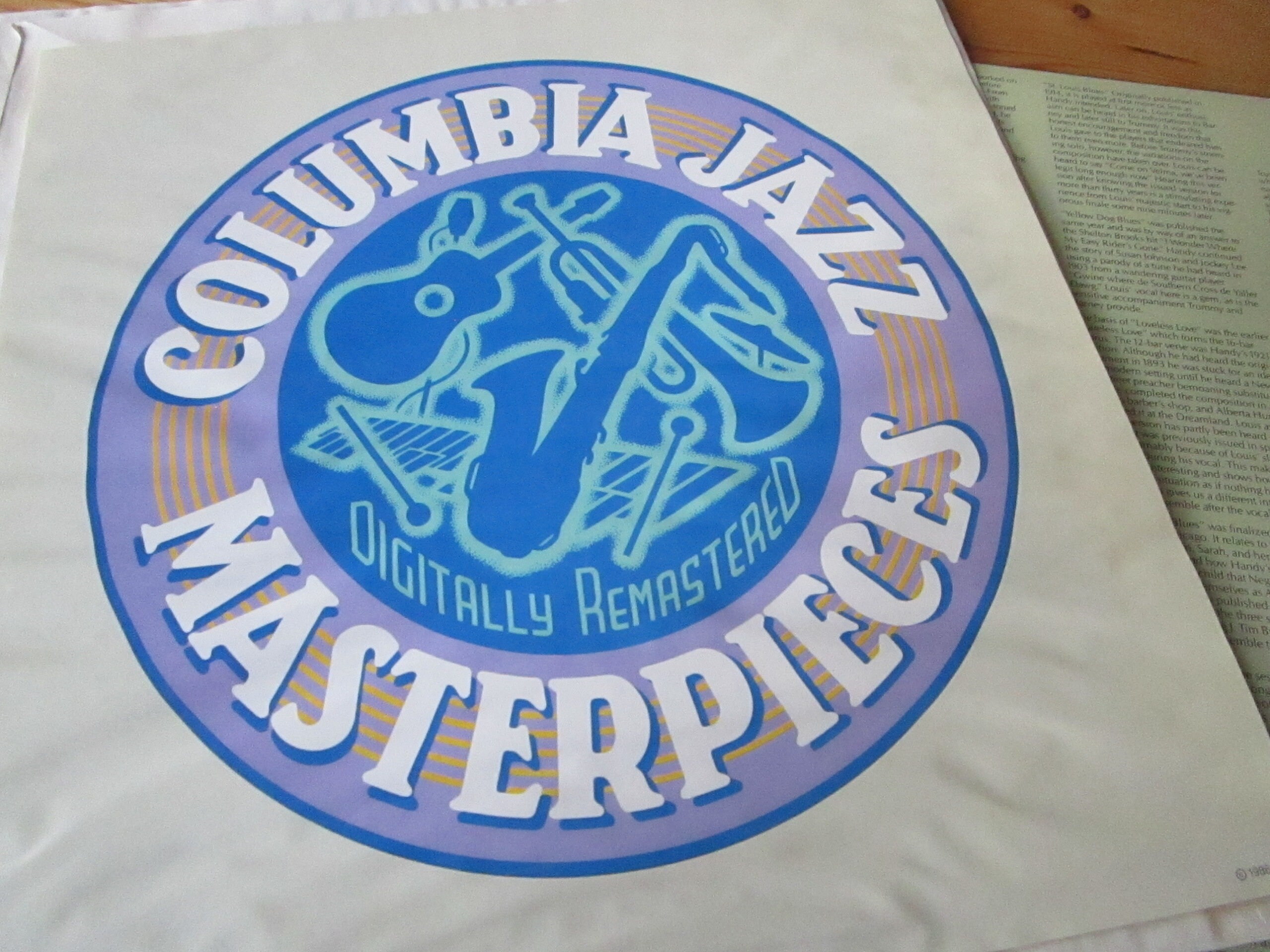 Columbia Jazz Masterpieces-1986 Louis Armstrong Plays W.C. - Etsy