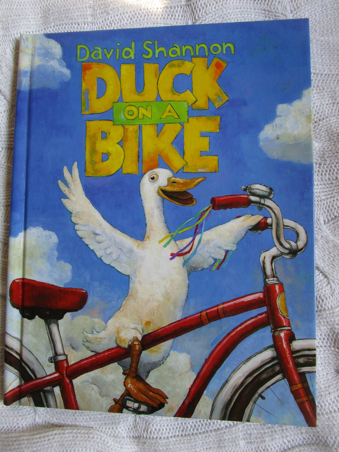 First Printing Duck on a Bike by David Shannon - Etsy