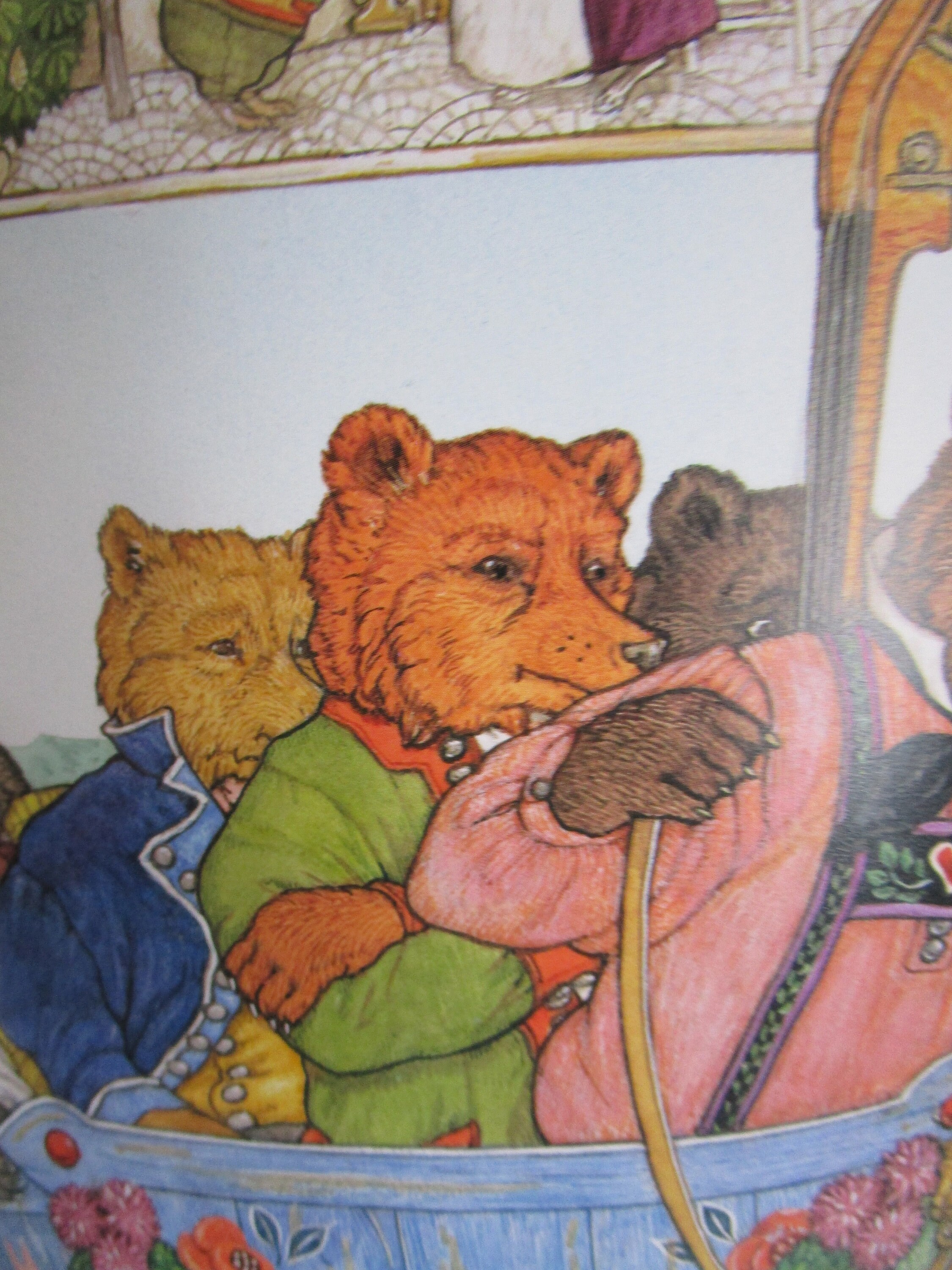 Berlioz the Bear by Jan Brett Hardcover Children's Book - Etsy