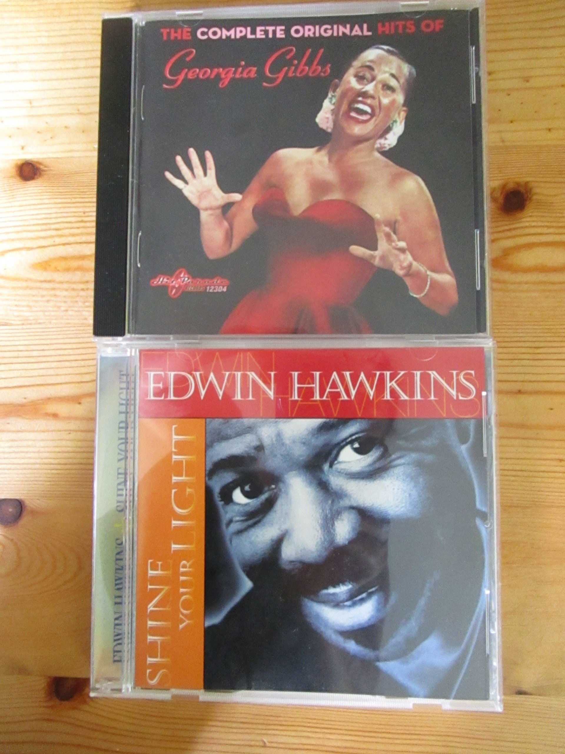Two Gospel Cds by Edwin Hawkins and Georgia Gibbs - Etsy