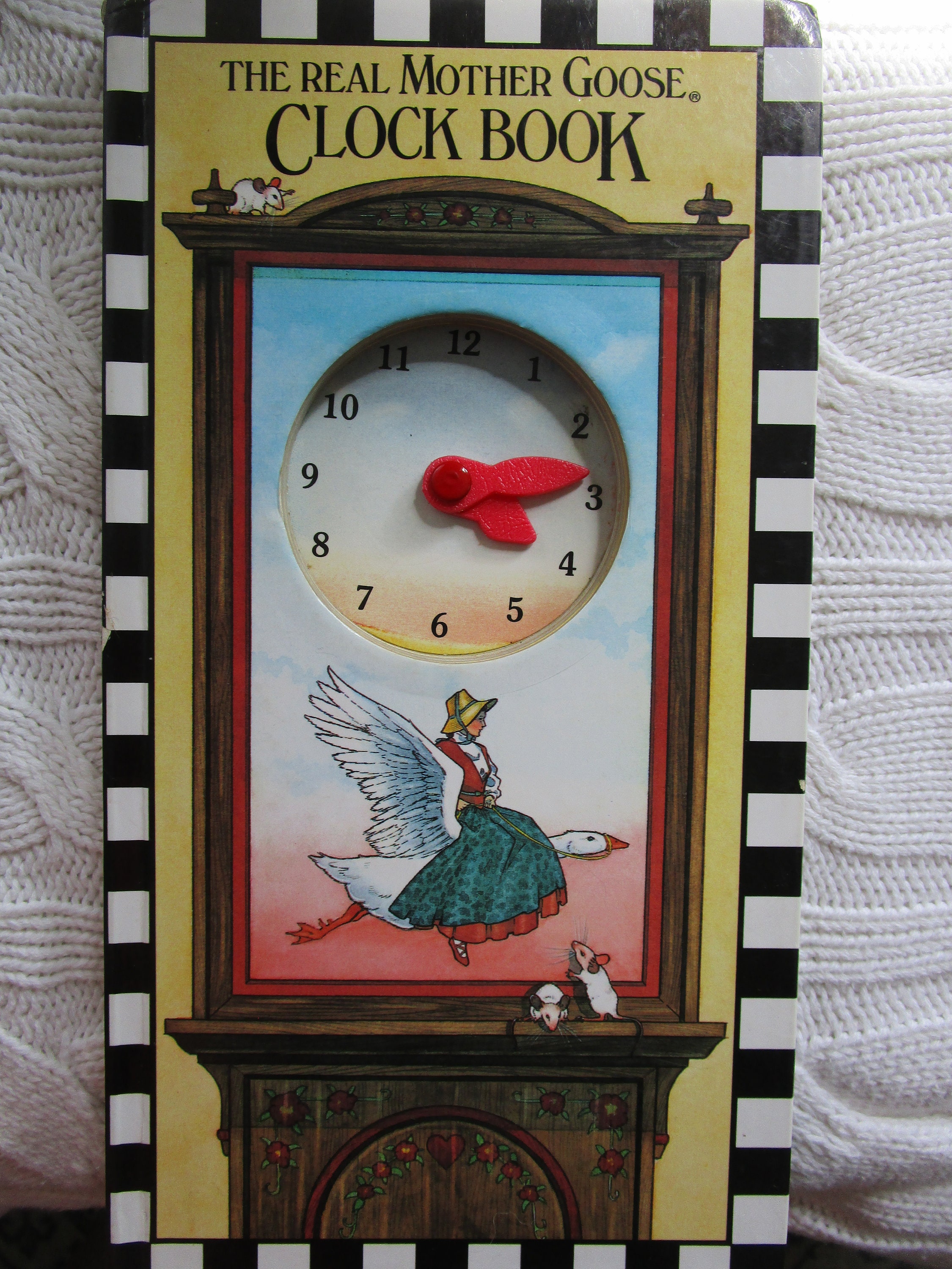 The Real Mother Goose Clock Book-board Book - Etsy