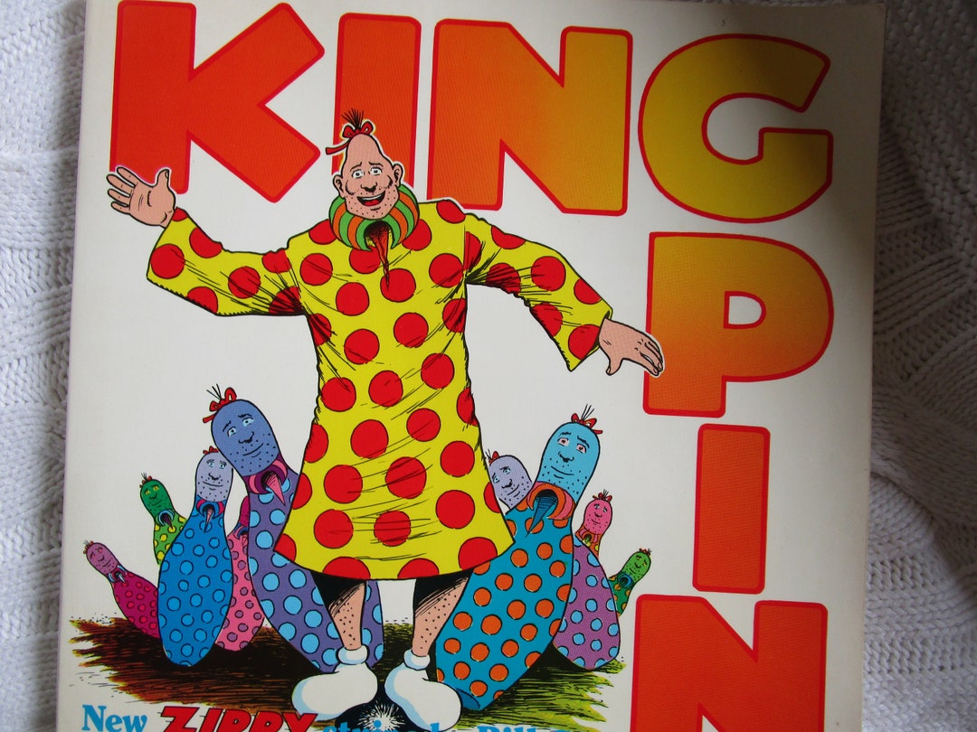 Kingpin-new Zippy Strips Vintage Comic Book by Bill Griffith - Etsy