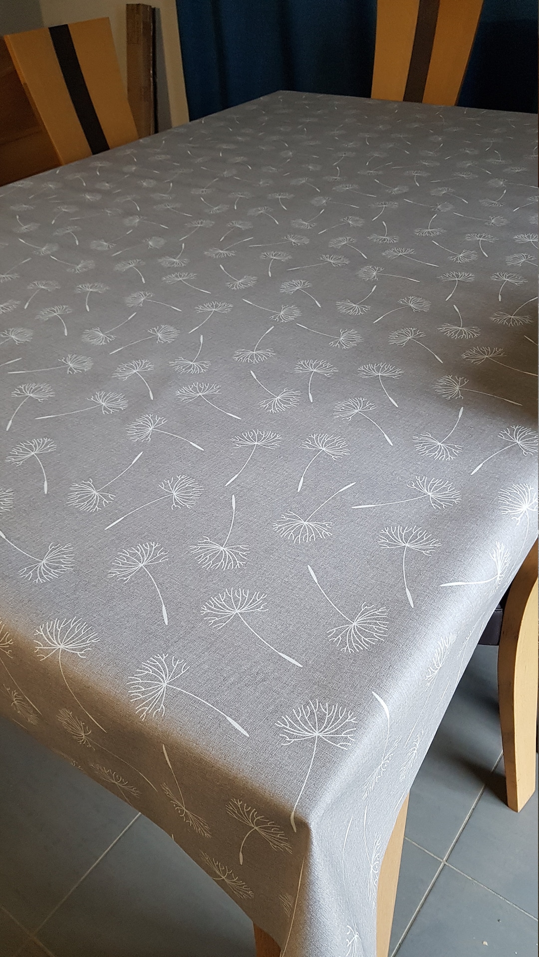 Oilcloth 160 Cm Wide Modern Gray and White - Etsy