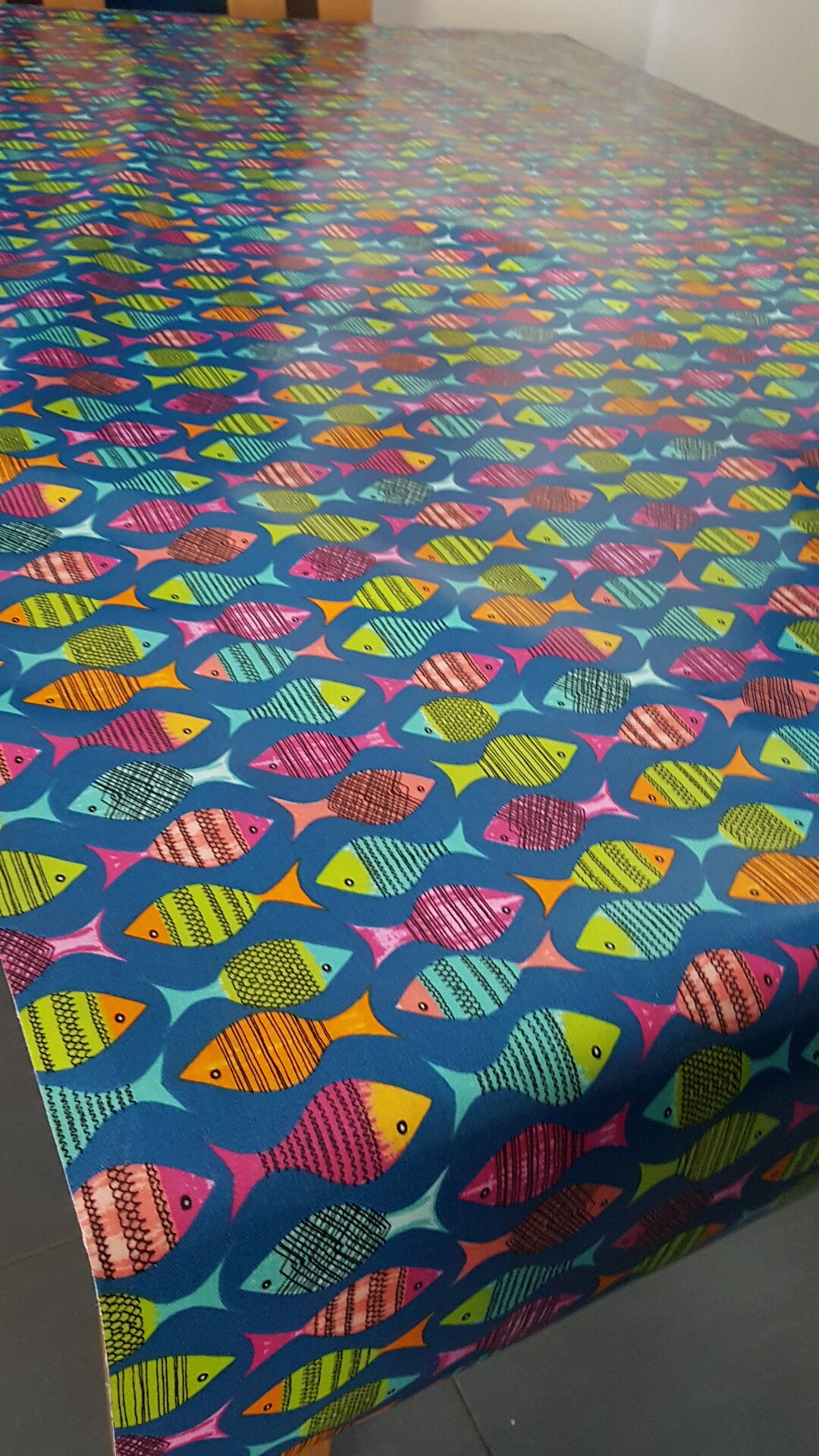 Oilcloth 135 Cm Wide fish. - Etsy