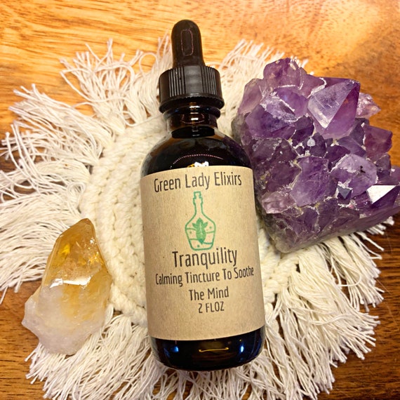 Tranquility Calming Tincture to Aid Anxiety - Etsy
