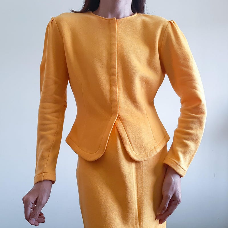 Vintage Norma Kamali Top - Etsy