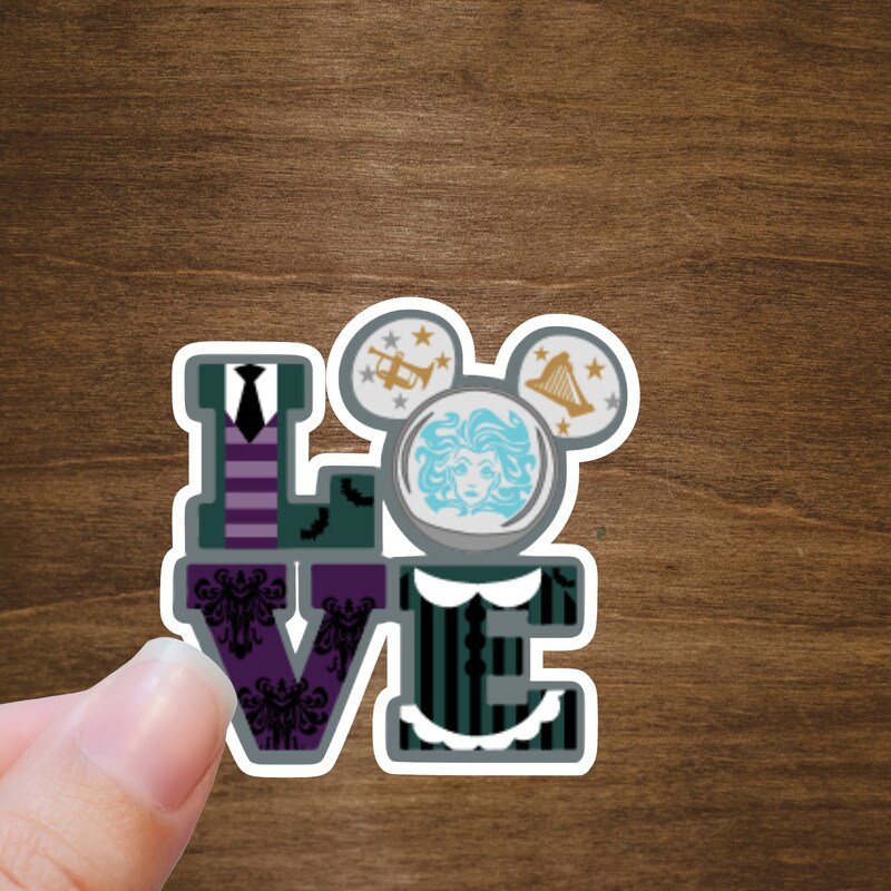 Haunted Mansion Sticker - Etsy