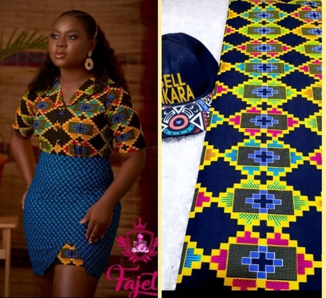 Kente African Fabric; Ankara Fabric; African Clothing; African in Yards ...