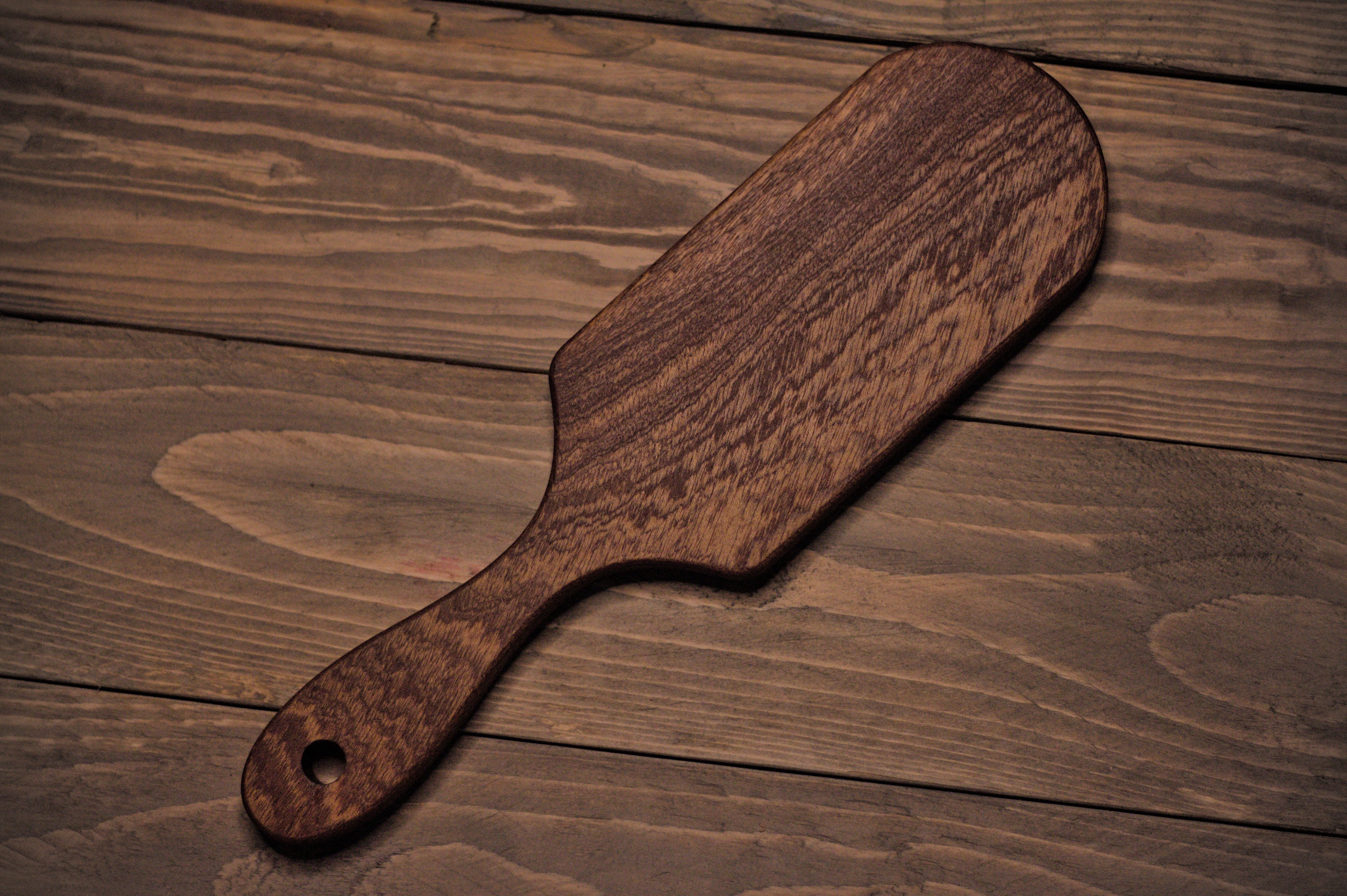 Hairbrush Style Over the Knee BDSM Spanking Paddle With Engraved ...
