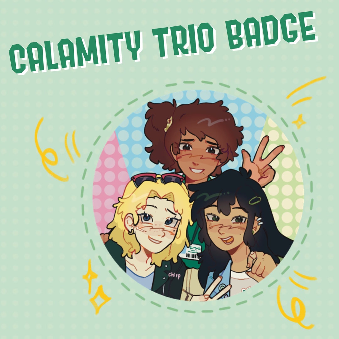 Calamity Trio Badge - Etsy